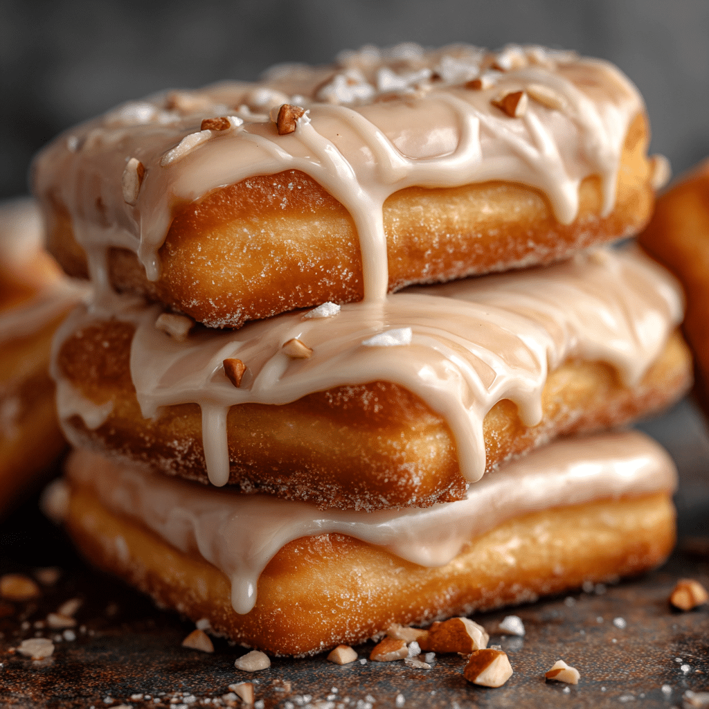 Maple Donut Bars