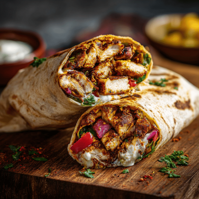 Chicken Shawarma Wraps