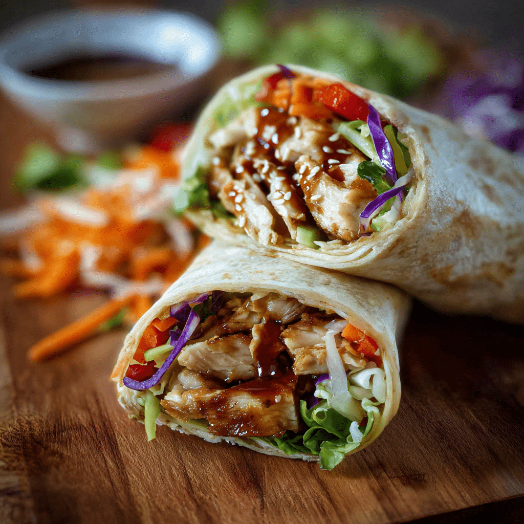 Chicken Teriyaki Wraps