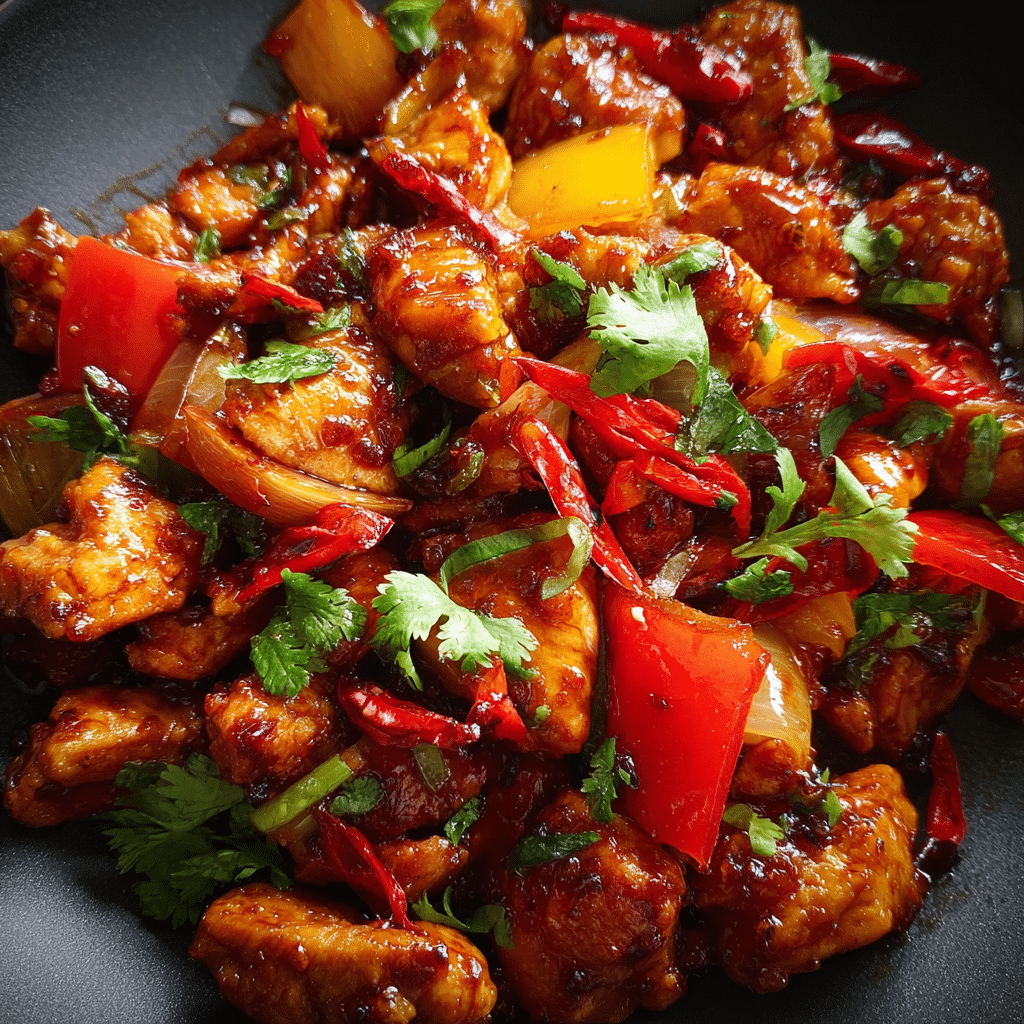 Chili Chicken Stir Fry